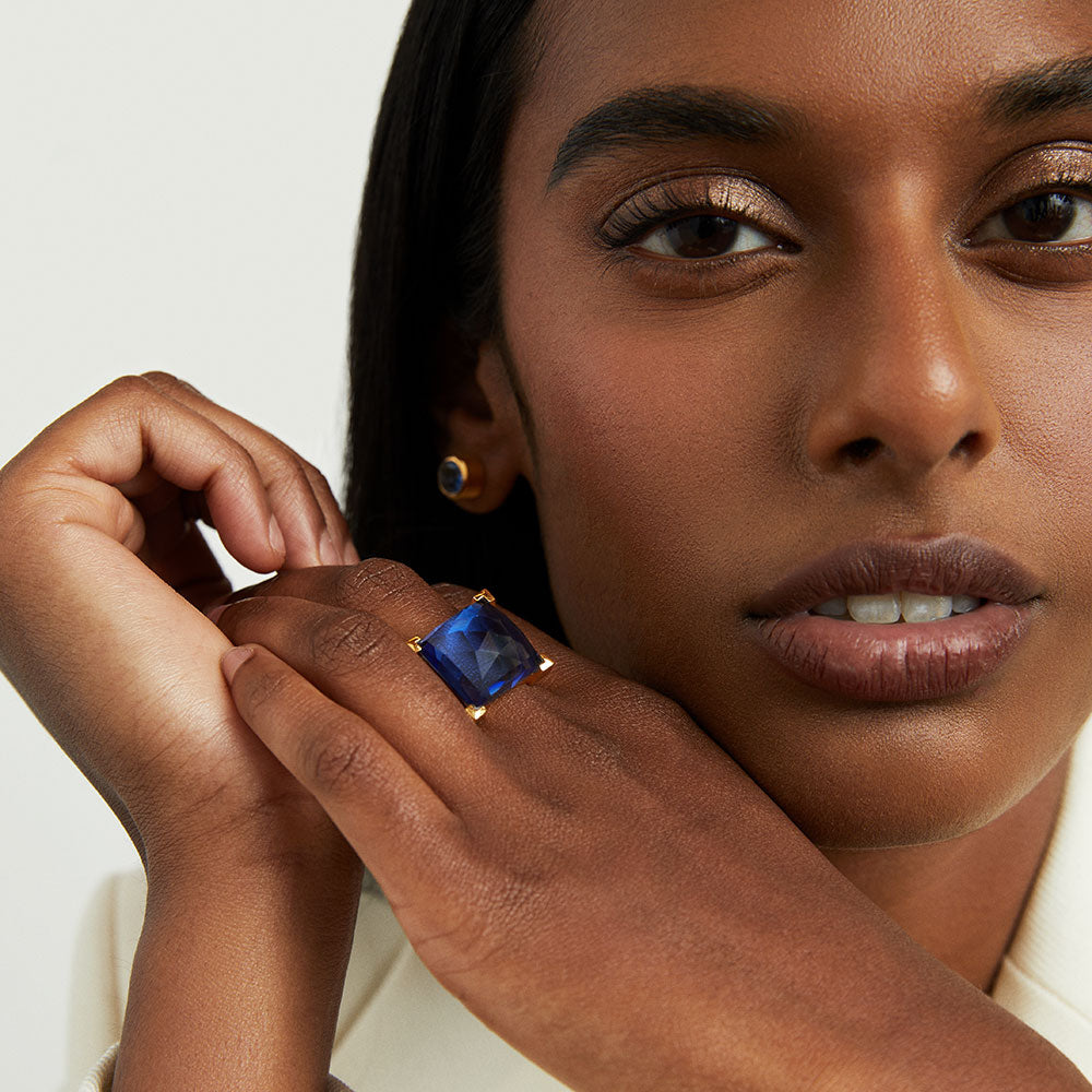 Plaza Ring | Midnight Blue | Dean Davidson Jewelry – DeanDavidson.com
