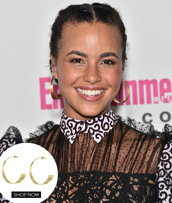 PARISA FITZ-HENLEY IN OUR BOSSA HOOPS – DeanDavidson.com