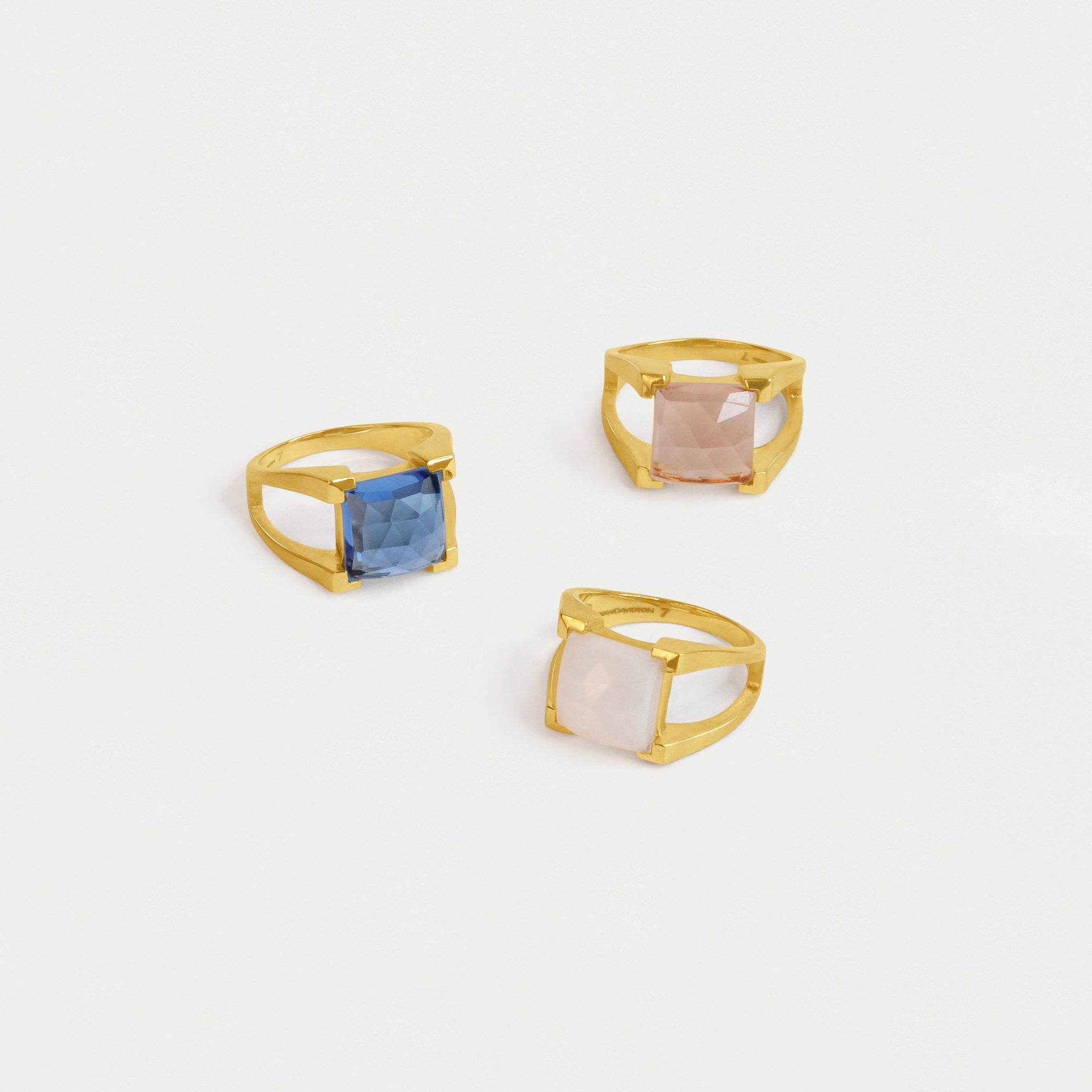 Mini Plaza Ring | Morganite | Dean Davidson Jewelry – DeanDavidson.com