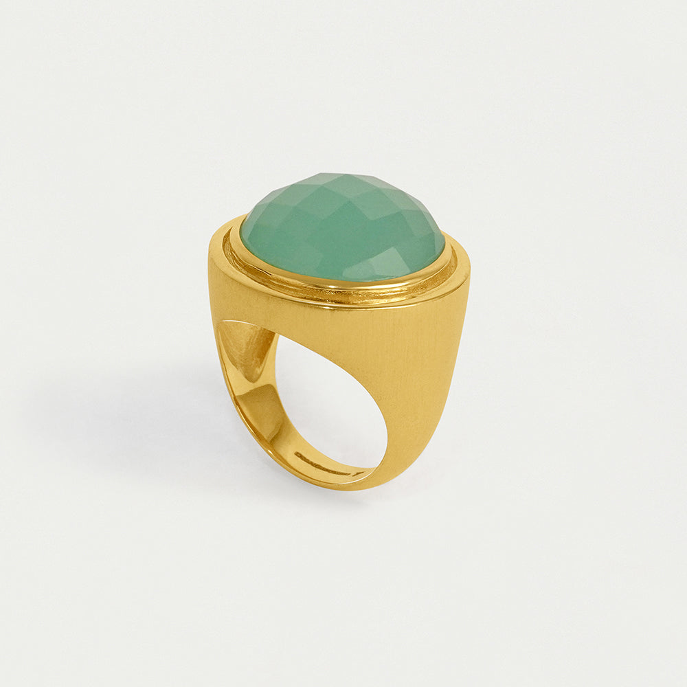 Signet Ring | Ocean Blue – DeanDavidson.com